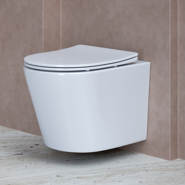 Унитаз подвесной Ceramica Nova Balearica CN6000 белый - купить в ...