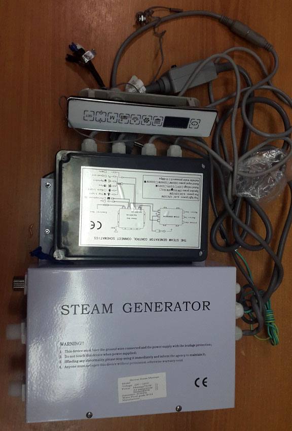 Парогенератор для душевой кабины Grossman STEAM - купить в интернет ...